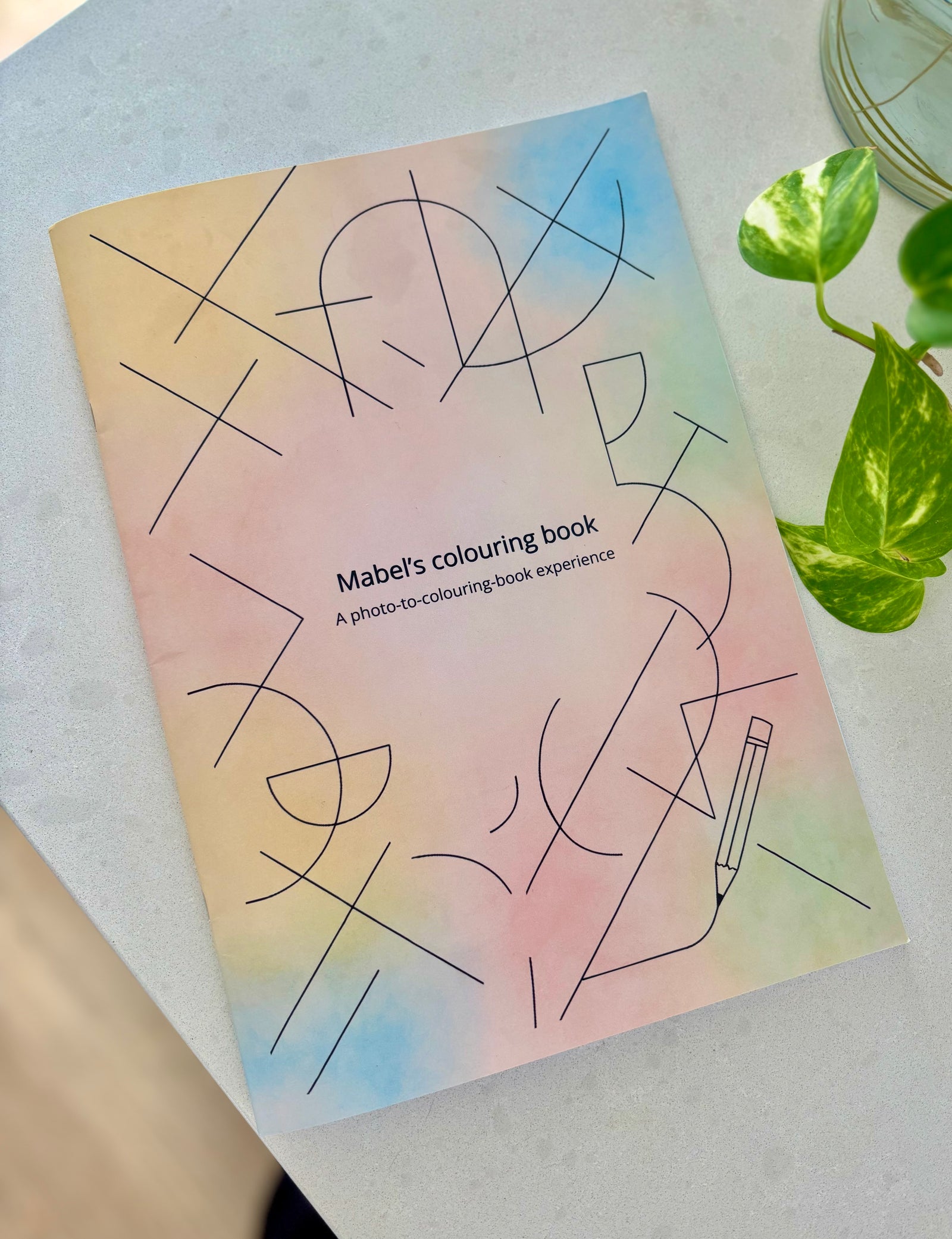 Custom Coloring Book (A4) – Outline Origins